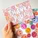 50-100ct BE HAPPY Happy Face Insert Cards, Small Business Thank You ...
