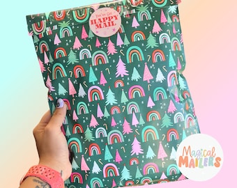 50-100ct 14.5x19" Poly Mailer FALL CHECKERED, 3.15mil Thick. Checker ...