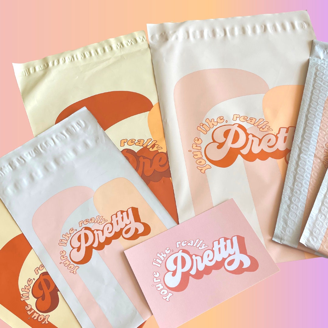 25ct-100ct You're Really Pretty BUBBLE MAILERS, Padded Mailers ...