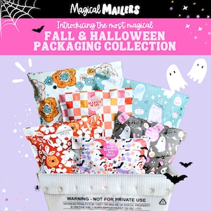 50-100ct 10x13" Poly Mailer FALL CHECKERED, 3.15mil Thick. Checker ...