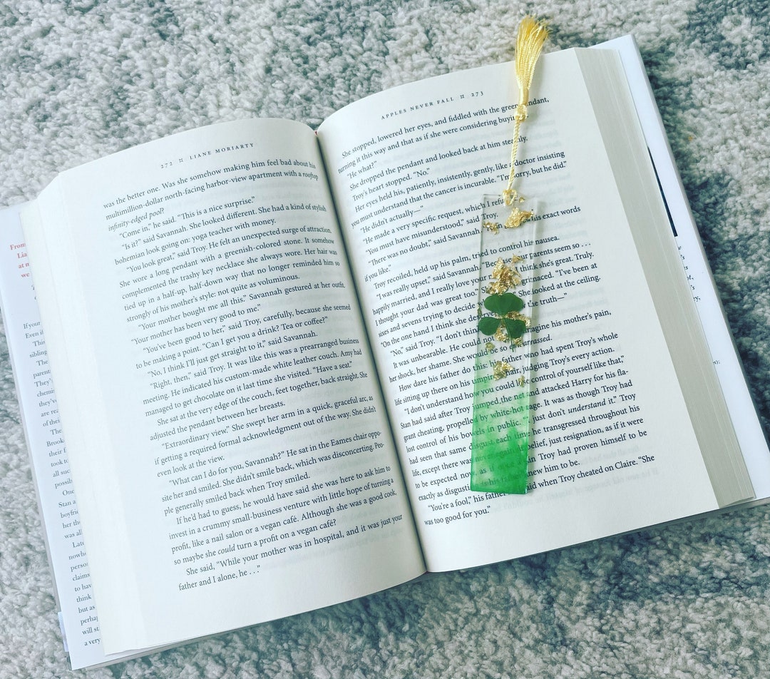 Felix Felices Bookmarks - Lucky Four-leaf Clover Bookmarks - Etsy