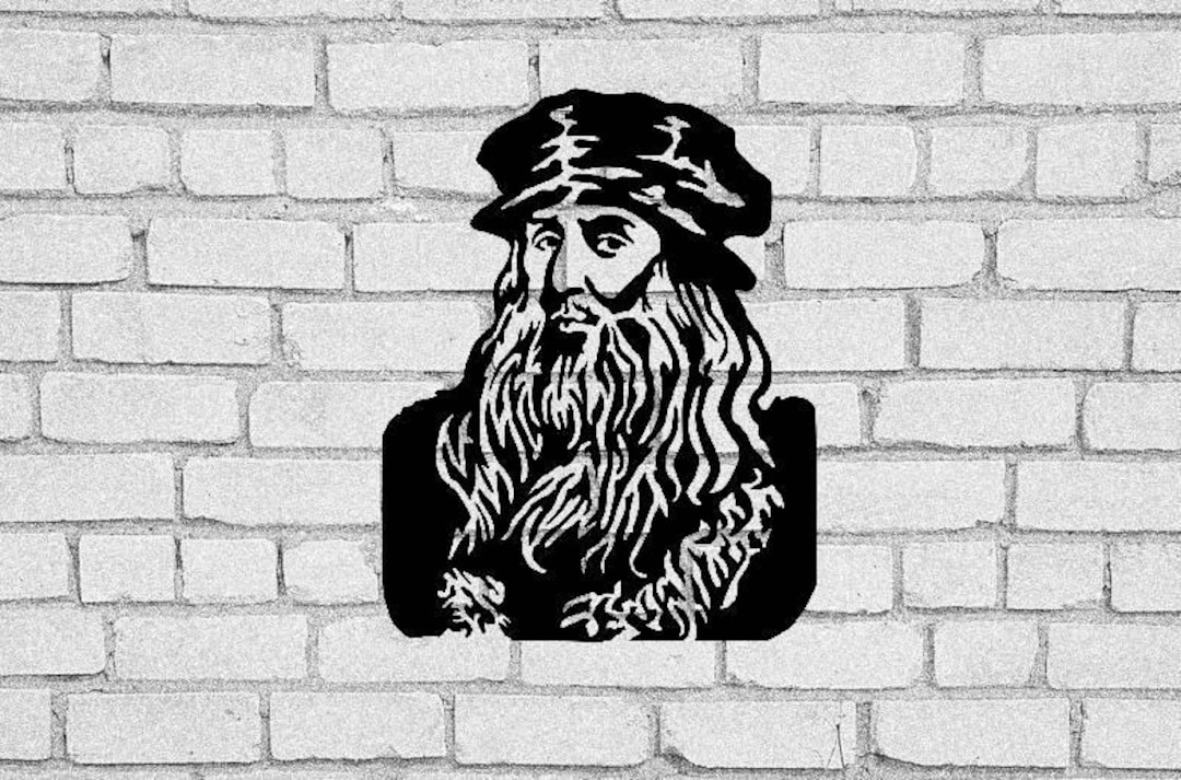 Leonardo Da Vinci SVG | Leonardo Clip Art | Leonardo Khan | Leonardo ...