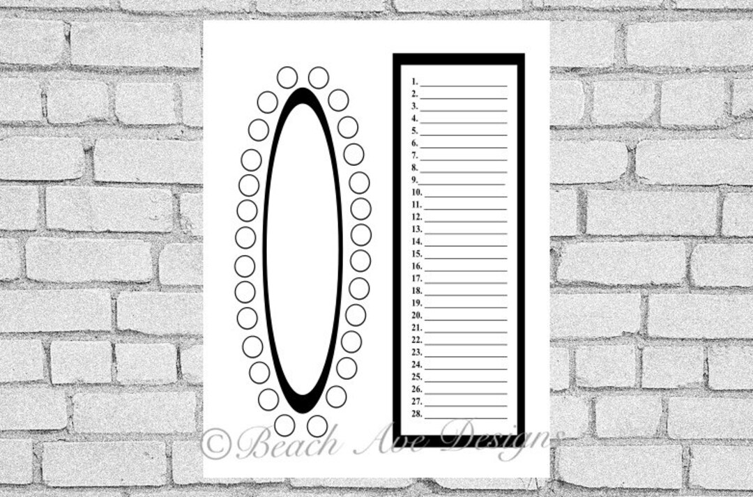Seating Chart Planner for 28, Seating Plan for 28 People, Seating Chart ...