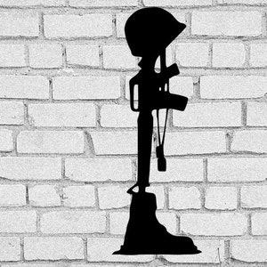 Battlefield Cross SVG Battlefield Cross Clip Art Soldier Cross Soldier ...