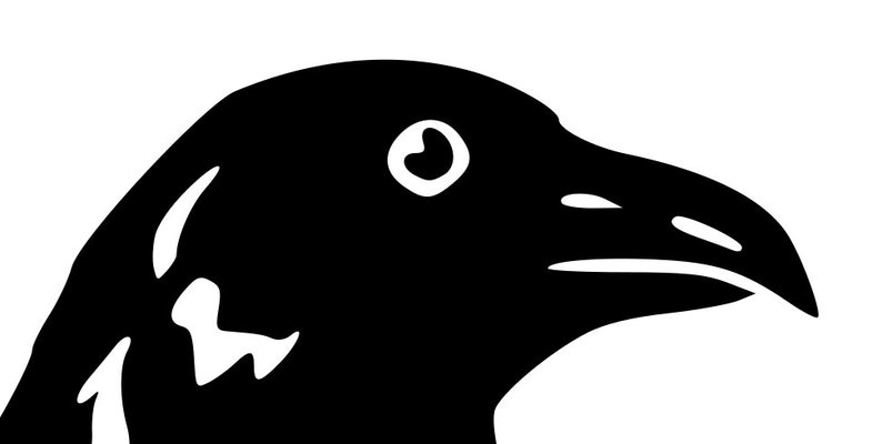 Raven SVG Raven Clip Art Raven Raven Download Corvus - Etsy
