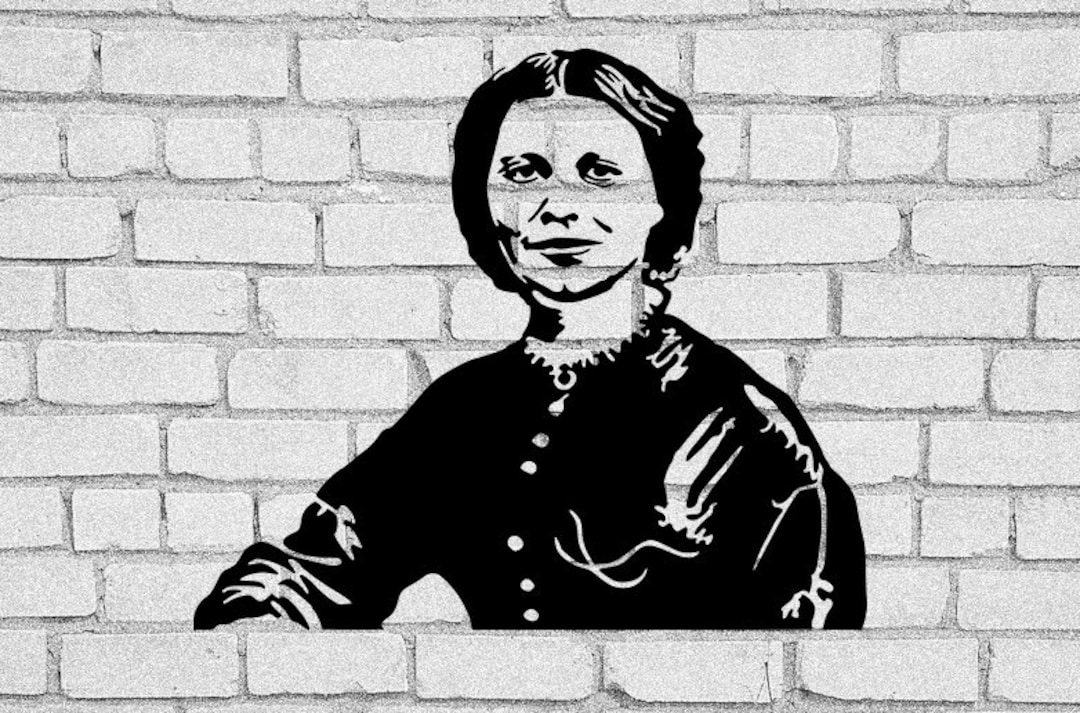 Clara Barton SVG | Clara Barton Clip Art | Clara Barton | Clara Barton ...