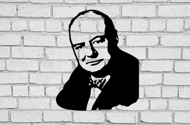 Winston Churchill SVG Winston Churchill Clip Art Winston - Etsy Winston Churchill SVG Winston Churchill Clip Art Winston - Etsy