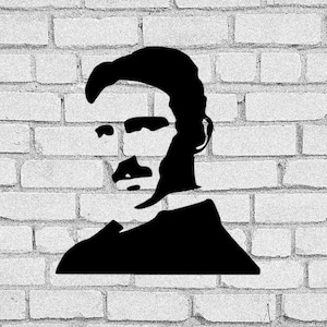 Nikola Tesla SVG | Nikola Tesla Clip Art | Nikola Tesla | Nikola Tesla ...