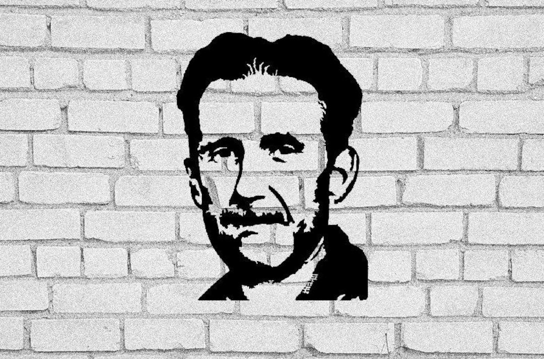 George Orwell SVG | George Orwell Clip Art | George Orwell | George ...
