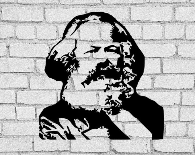 Karl Marx SVG Karl Marx Clip Art Workers Karl Marx - Etsy