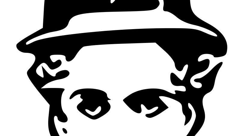 Charlie Chaplin SVG Clipart: T-shirt Design, Engraving File (digital ...