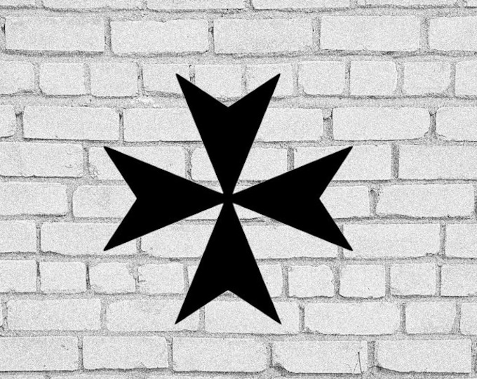Maltese Cross Svg, Maltese Cross Cut File, Maltese Cross Vector Clipart ...