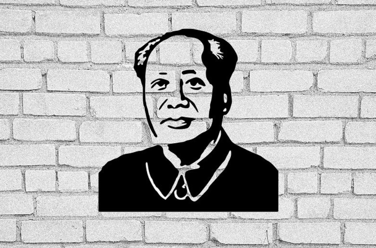 Mao Zedong SVG: China Clip Art, Stencil (digital Download) - Etsy