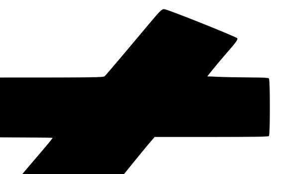 Unequal Symbols Clip Art