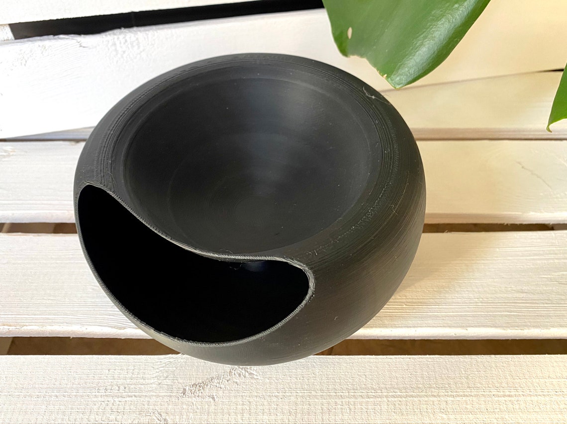 Schale aus dem 3D-Druck runde dekorative Schale in | Etsy