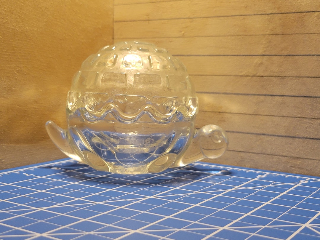 2 Part Trinket Turtle With Lid 4"×3.75"×2.5" Silicone Mold for Resin ...