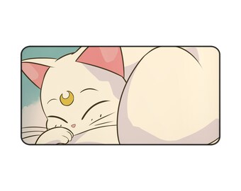 Neko Cat Manga Mouse Pad - Etsy