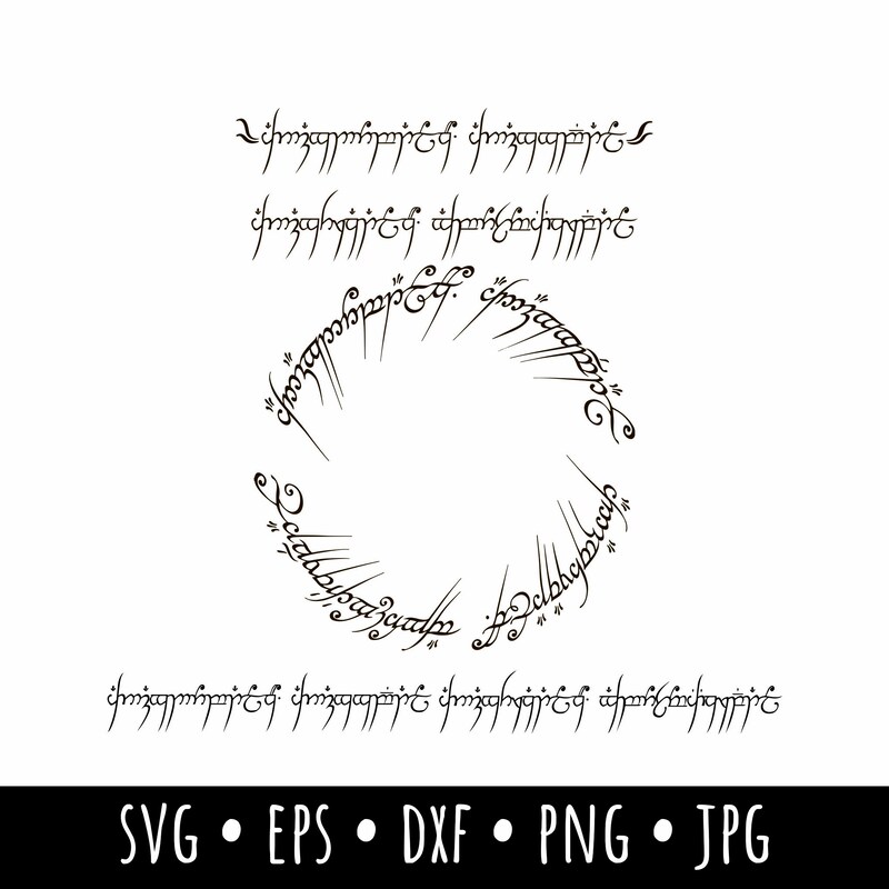 One Ring Vector - Etsy