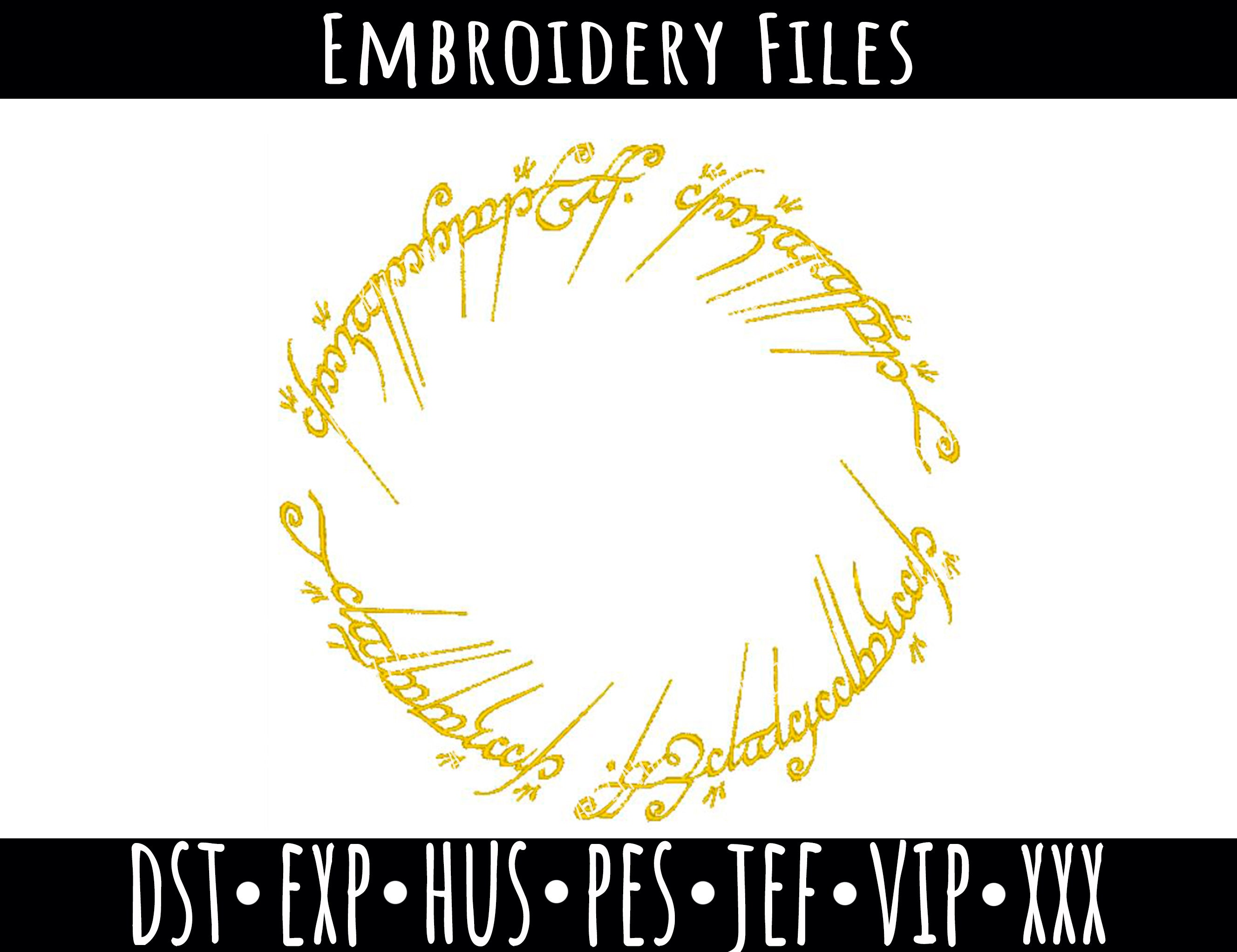 The One Ring Inscription Wallpaper