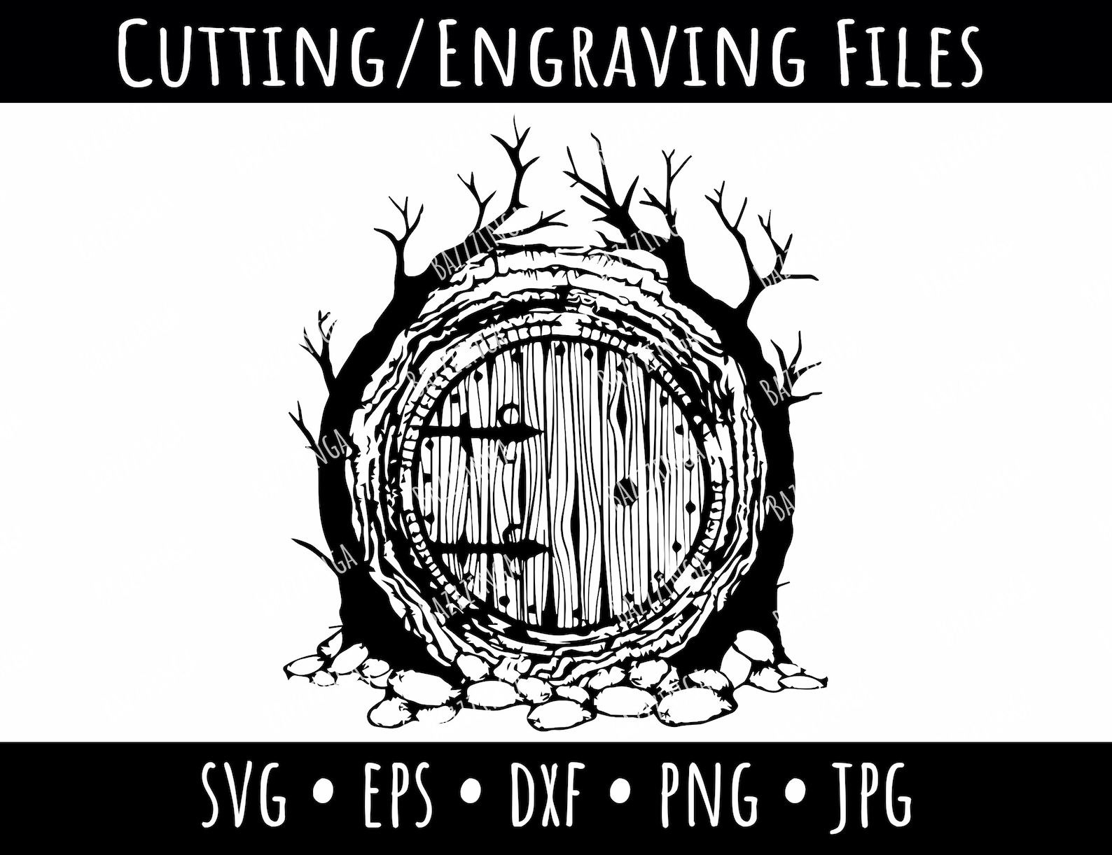 Hobbit Hole Svg