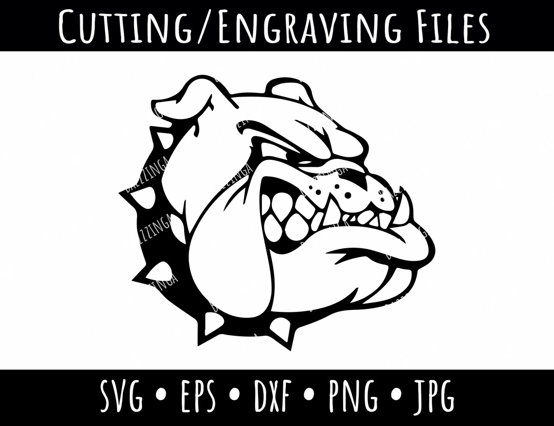 Bulldog Art Bulldog Vector Designs SVG Cut Files Bulldog - Etsy