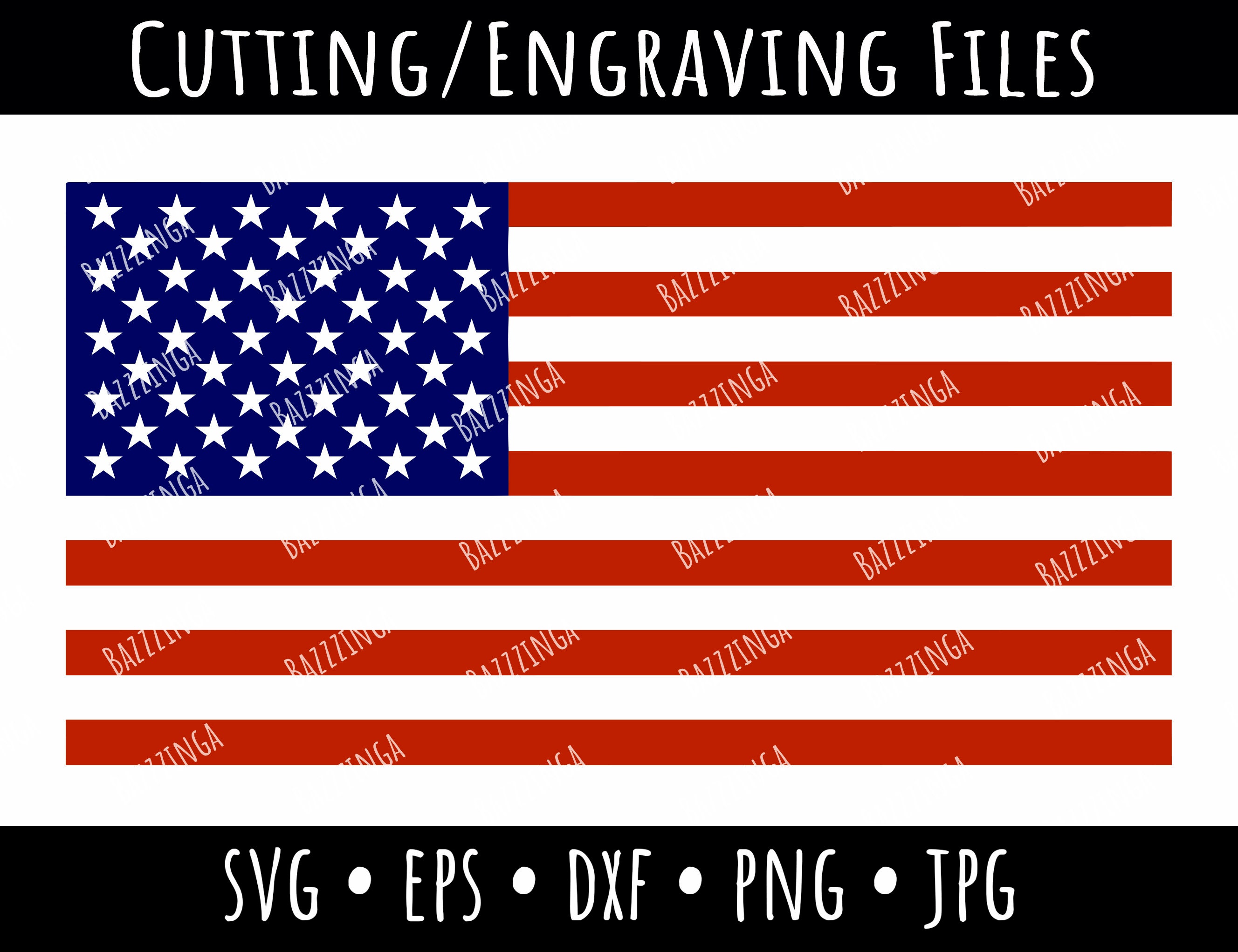 USA Flag Logo Art Flag Vector Designs SVG Cut Files Clip - Etsy