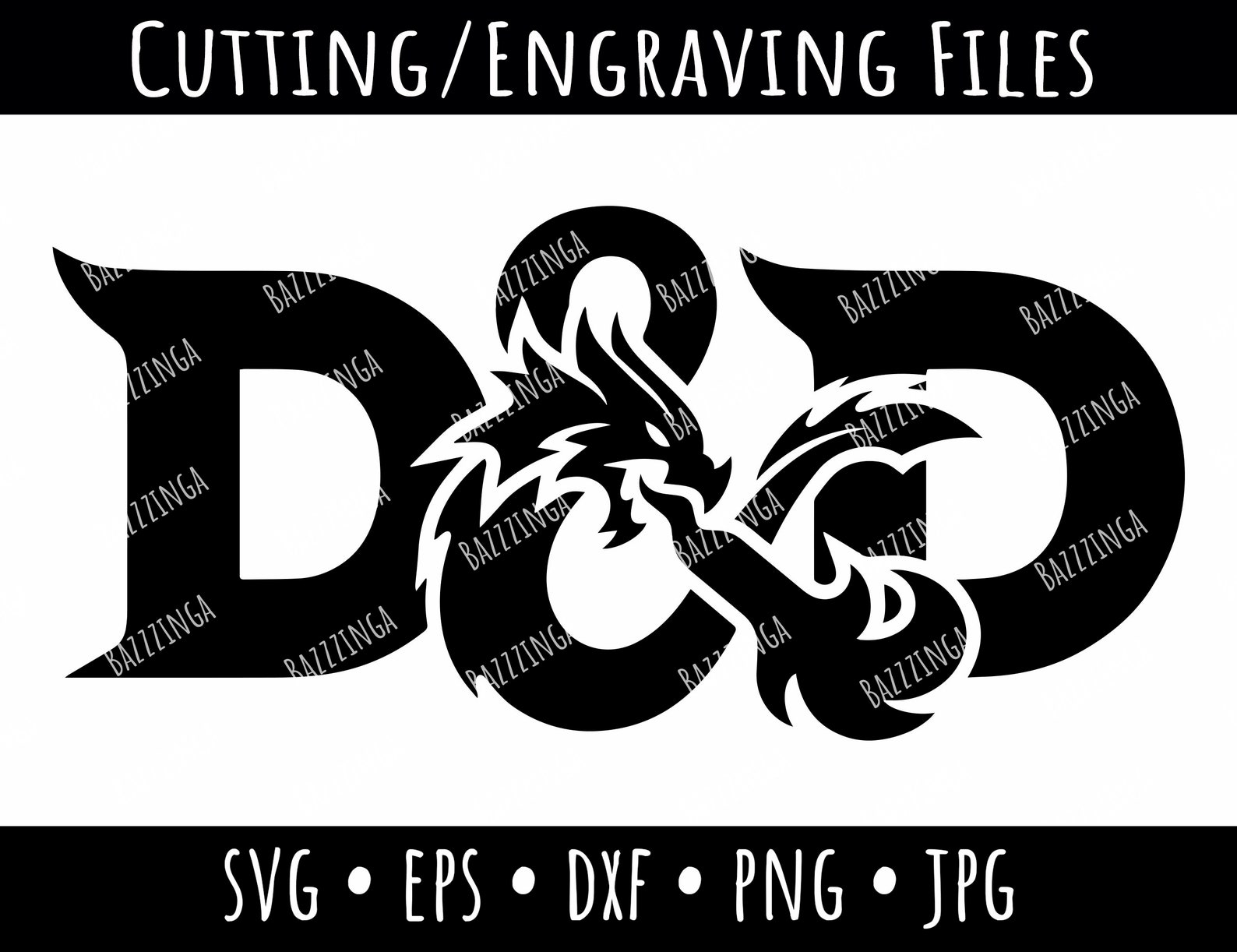Dnd Logo, Dungeons & Dragons Vector, Dungeon Master Dice Design, Dnd ...