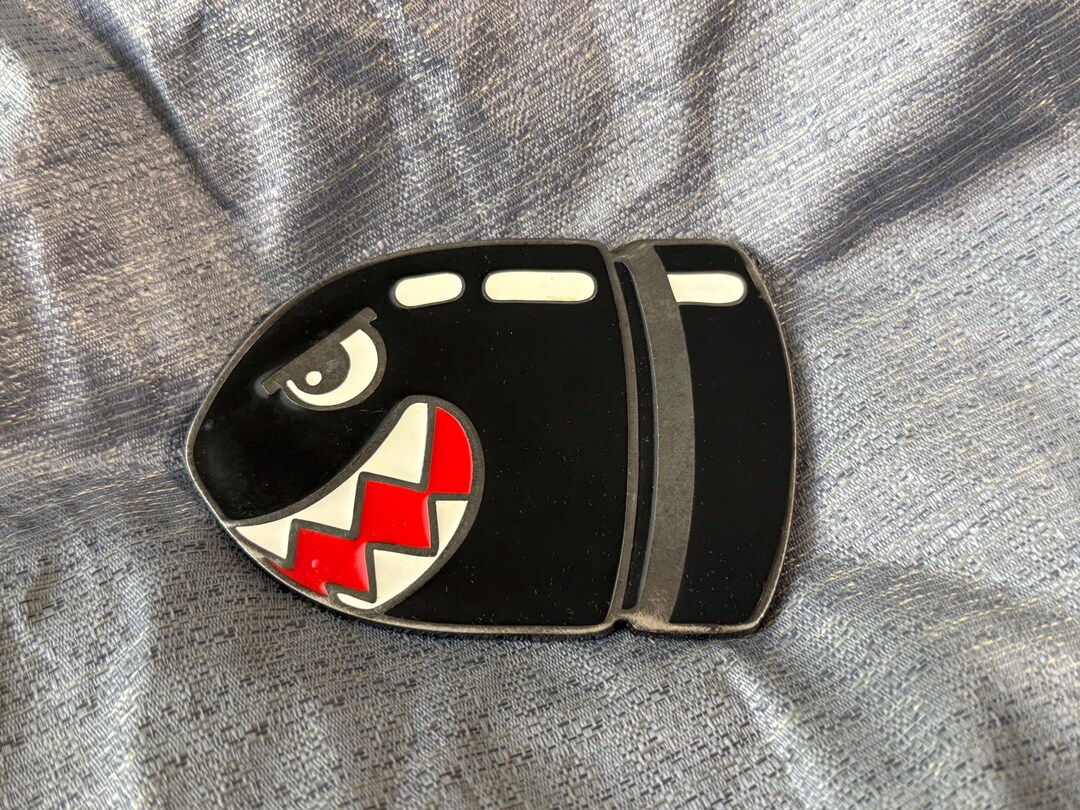 Super Mario World Bullet Bill Belt Buckle! - Etsy