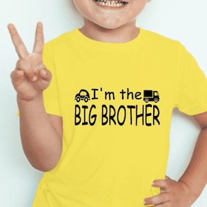 I'm the Big Brother Sign Silhouette Instant Download SVG Cut File JPG ...