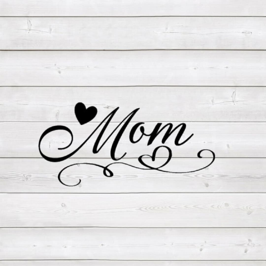 Mom Mother's Day Sign Download for Cricut, Silhouette Cameo SVG Cutting ...