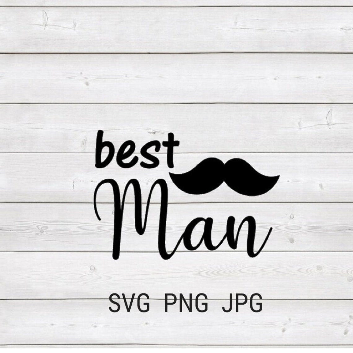 Wedding Best Man Download for Cricut Cameo Silhouette SVG Cut | Etsy