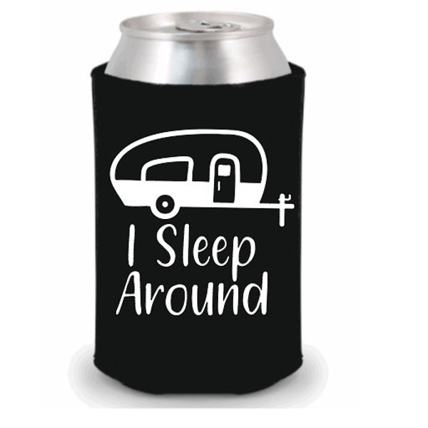 Camping Koozie Svg Etsy
