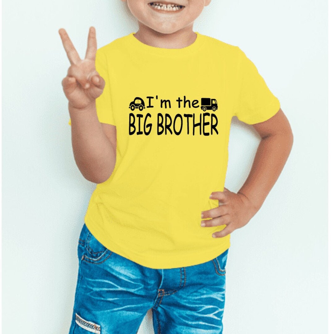 I'm the Big Brother Sign Silhouette Instant Download SVG Cut File JPG ...