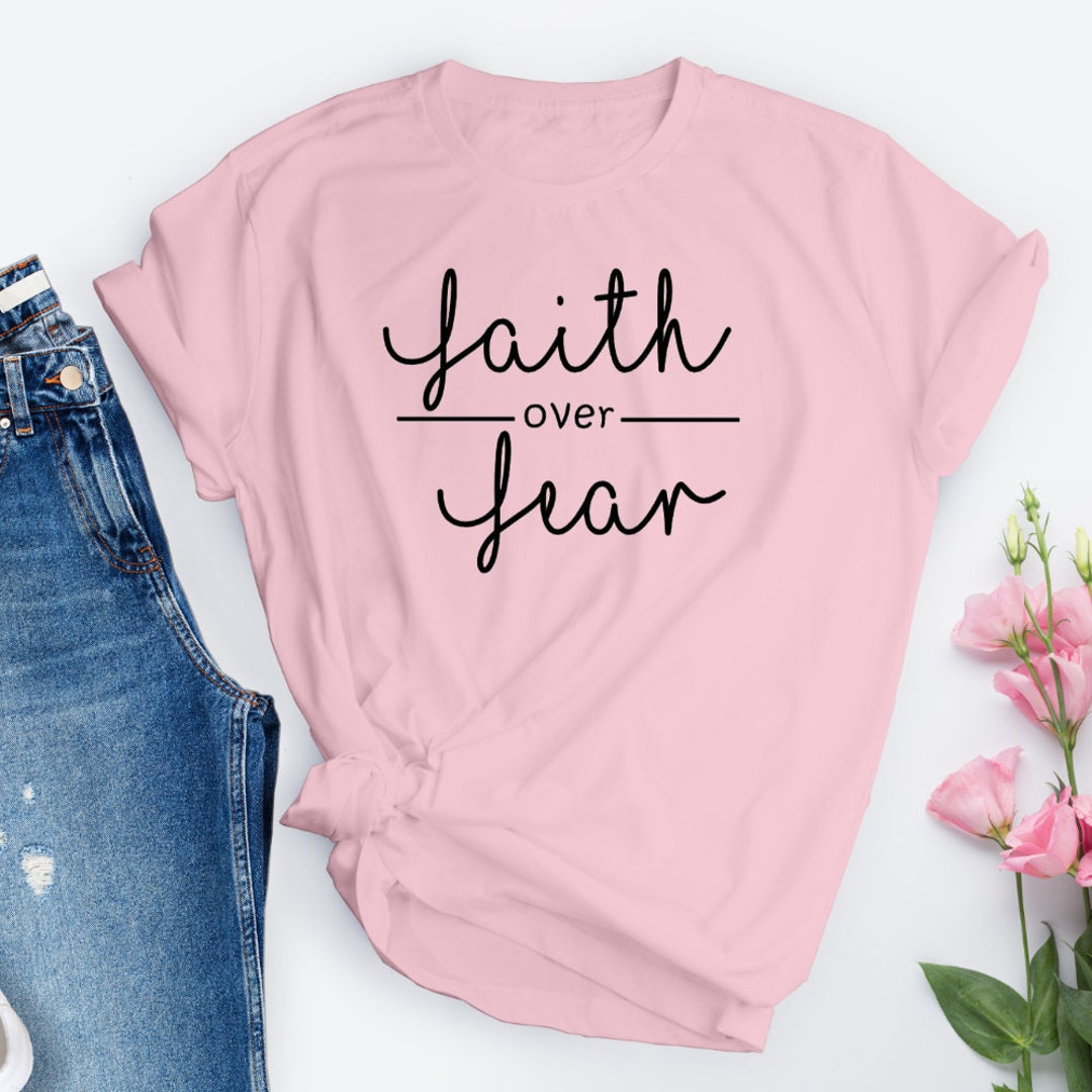 Faith Over Fear Sign Christian Instant Download for Cricut Silhouette ...