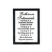 Bathroom Testimonials Sign Silhouette Instant Download Cricut SVG Cut ...