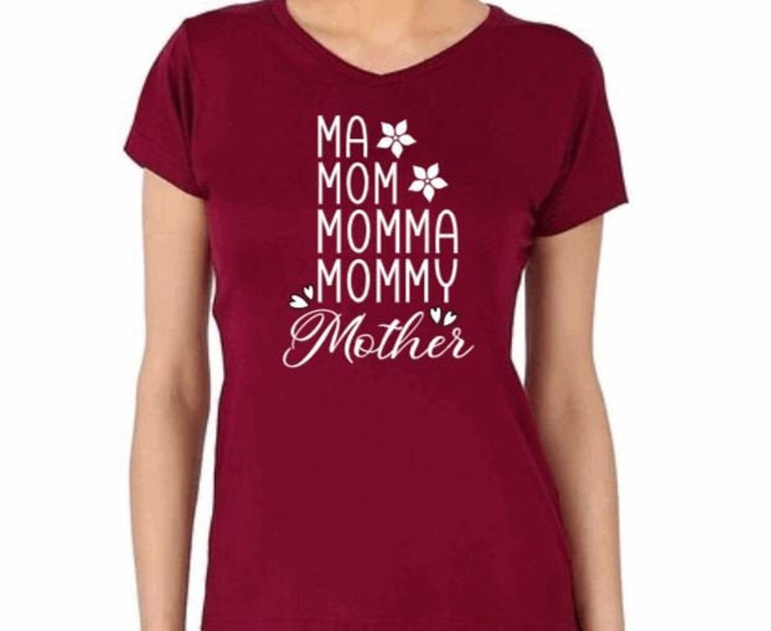 Ma Mom Momma Mommy Mother Tshirt Sign Download for Cricut, Silhouette ...