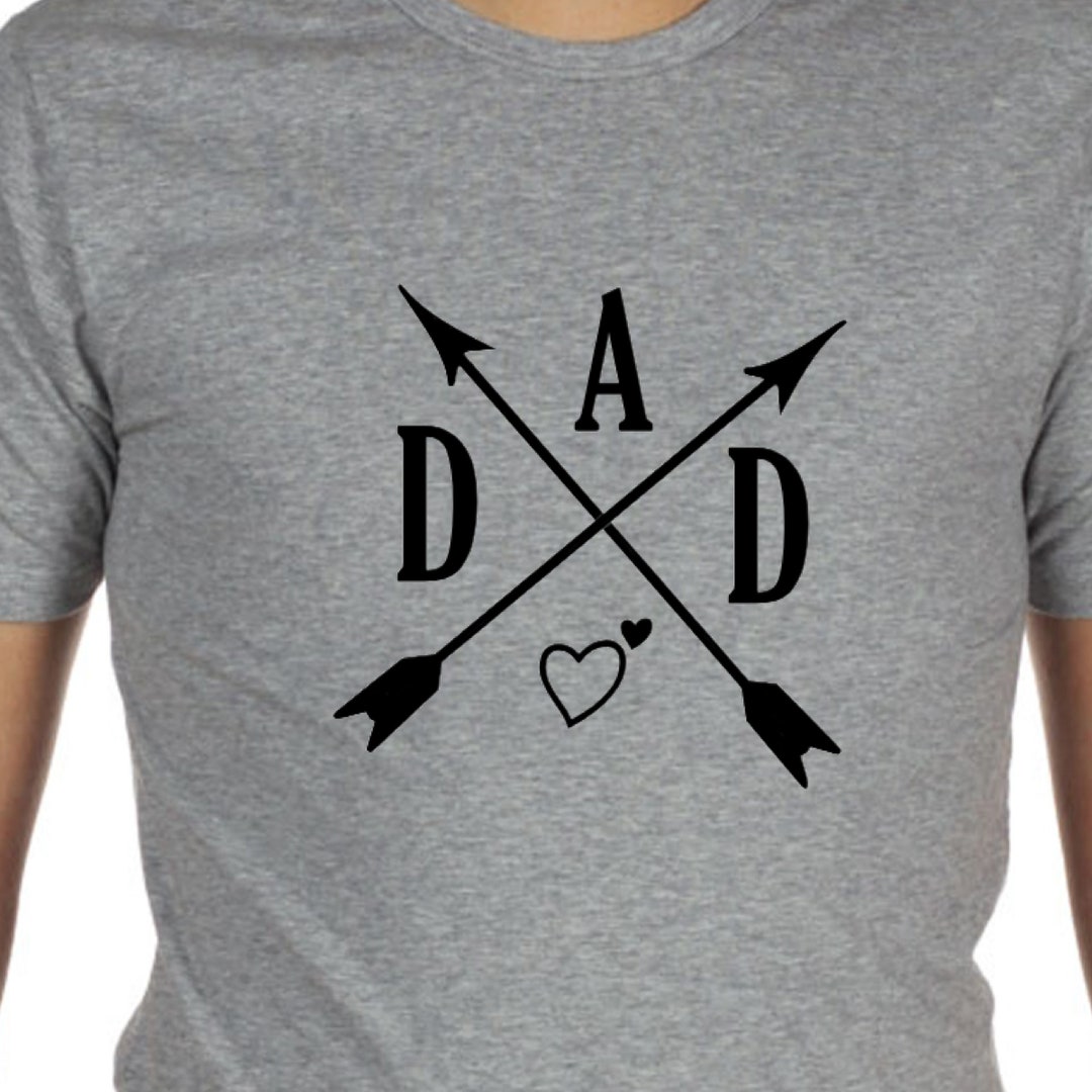 Dad Heart Arrow Svg, Father's Day Sign, Dad Printable, Cricut Dad ...