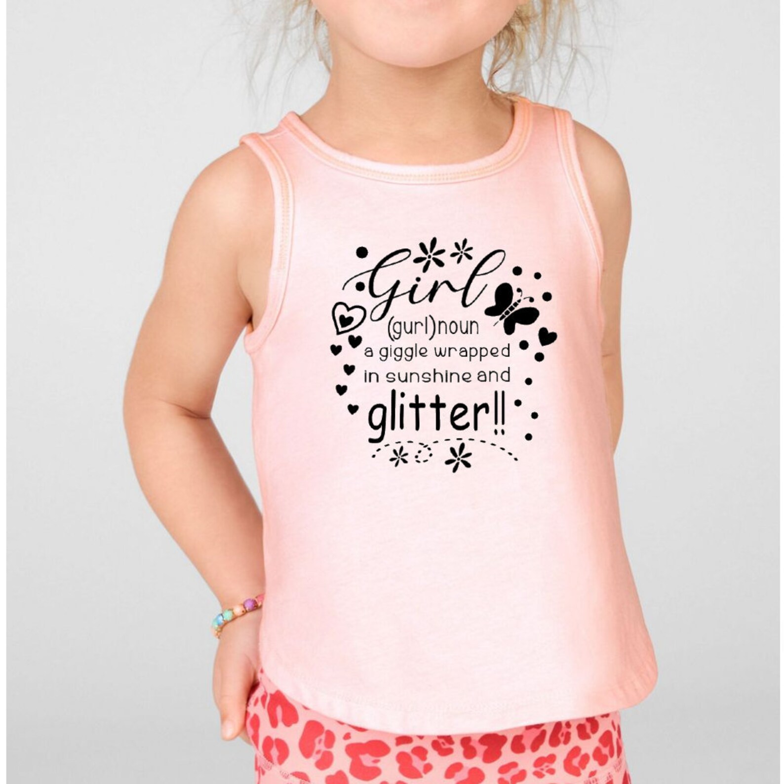 Girly, Girl Saying, Gurl Noun a Giggle Wrapped in Sunshine and Glitter ...