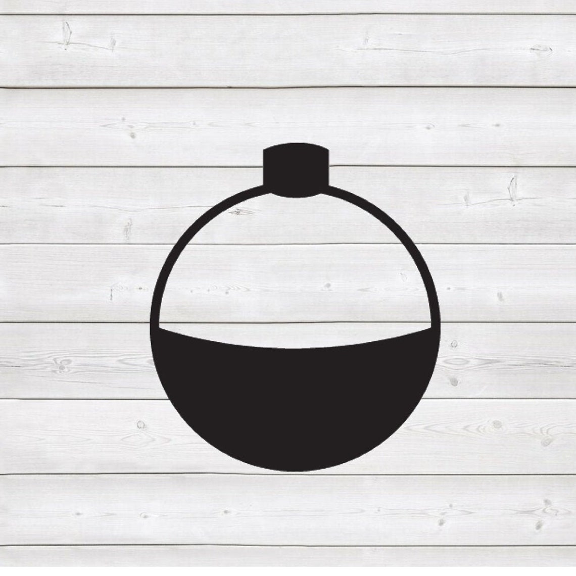 Fishing Bobber Silhouette Instant Download for Cricut, Silhouette Cameo ...