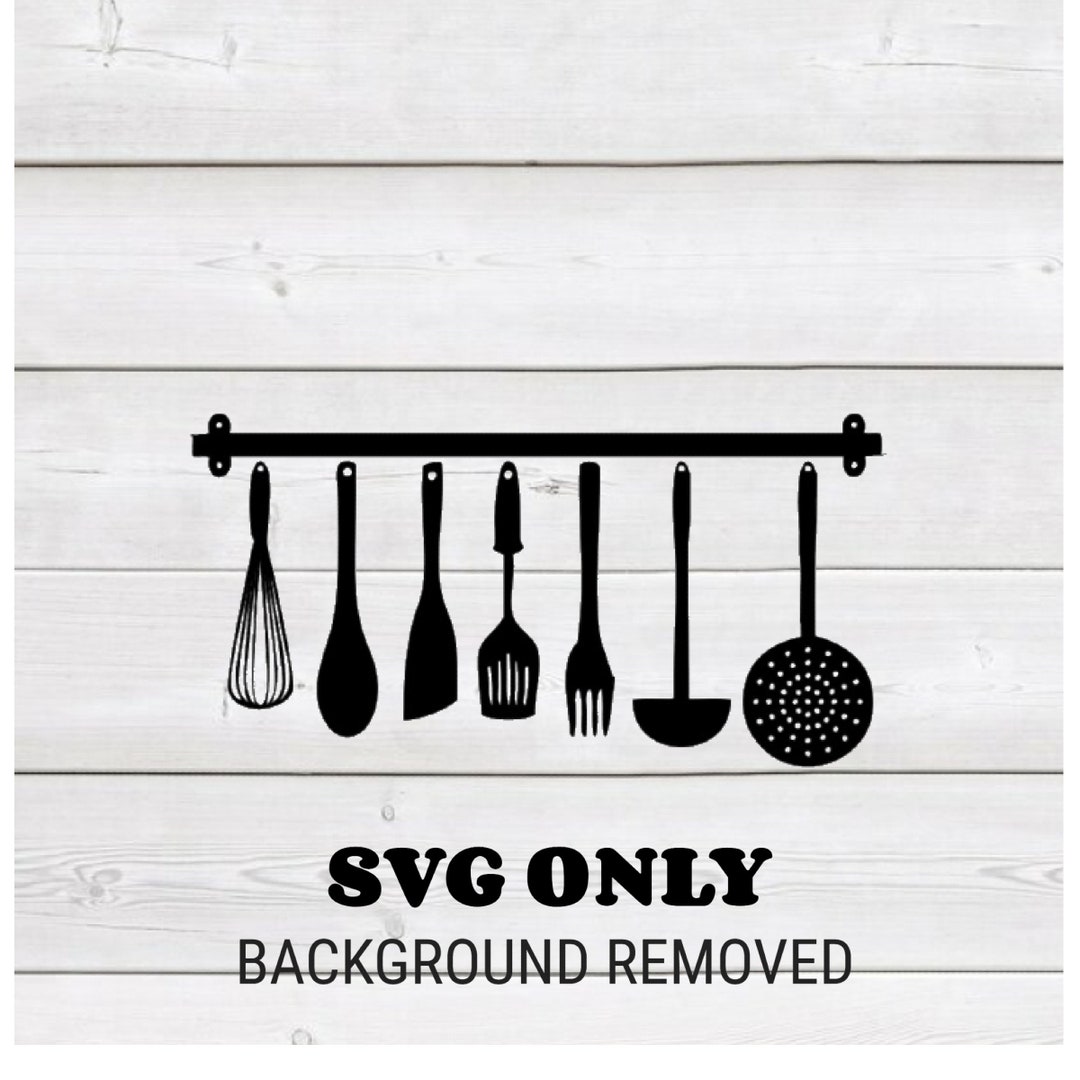 SVG Only, Kitchen Utensils Svg, Kitchen Utensil Group Svg ...