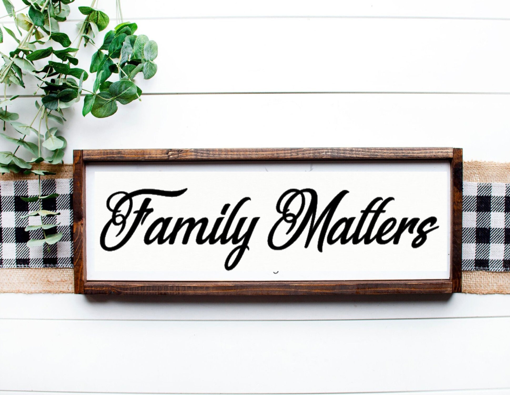 Family Matters Sign Silhouette Instant Download Cricut SVG Cut - Etsy