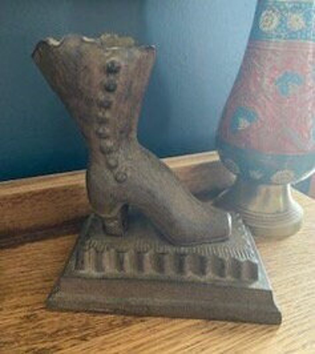 Vintage - Victorian - Cast Iron Shoe - Match Holder - Etsy