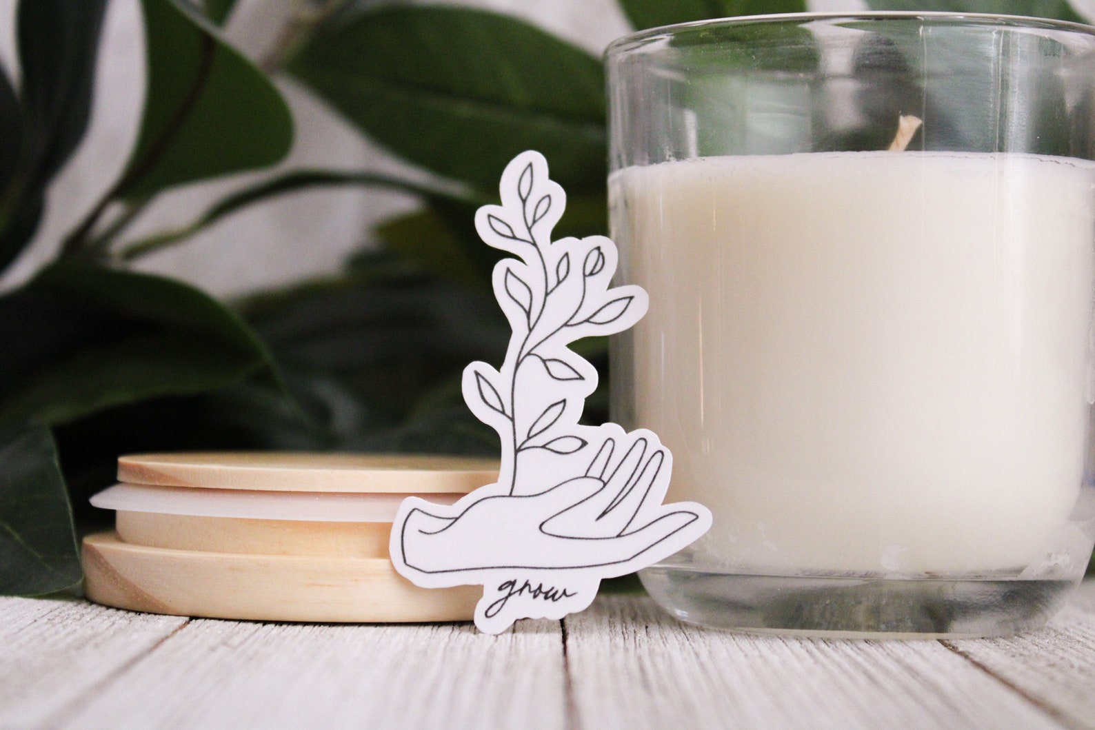 Cute Growth Sticker Plant Lover Gifts Vegan Gift - Etsy