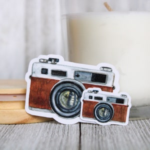 Vintage Camera Sticker Bundle Weatherproof Sticker Bundle Photography ...