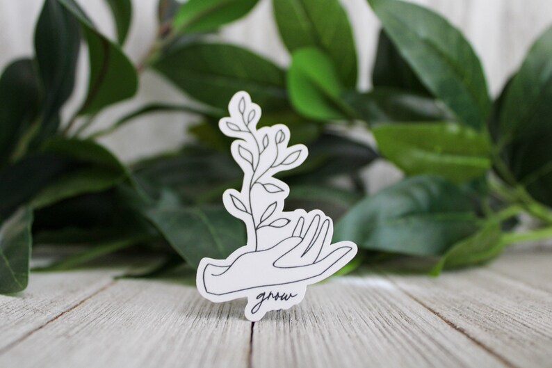 Cute Growth Sticker Plant Lover Gifts Vegan Gift - Etsy
