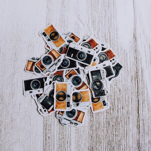 Vintage Camera Sticker Bundle Weatherproof Sticker Bundle Photography ...
