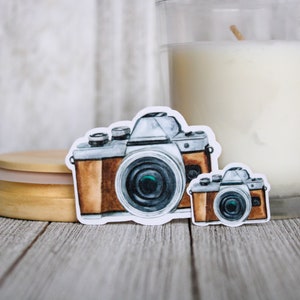 Vintage Camera Sticker Bundle Weatherproof Sticker Bundle Photography ...