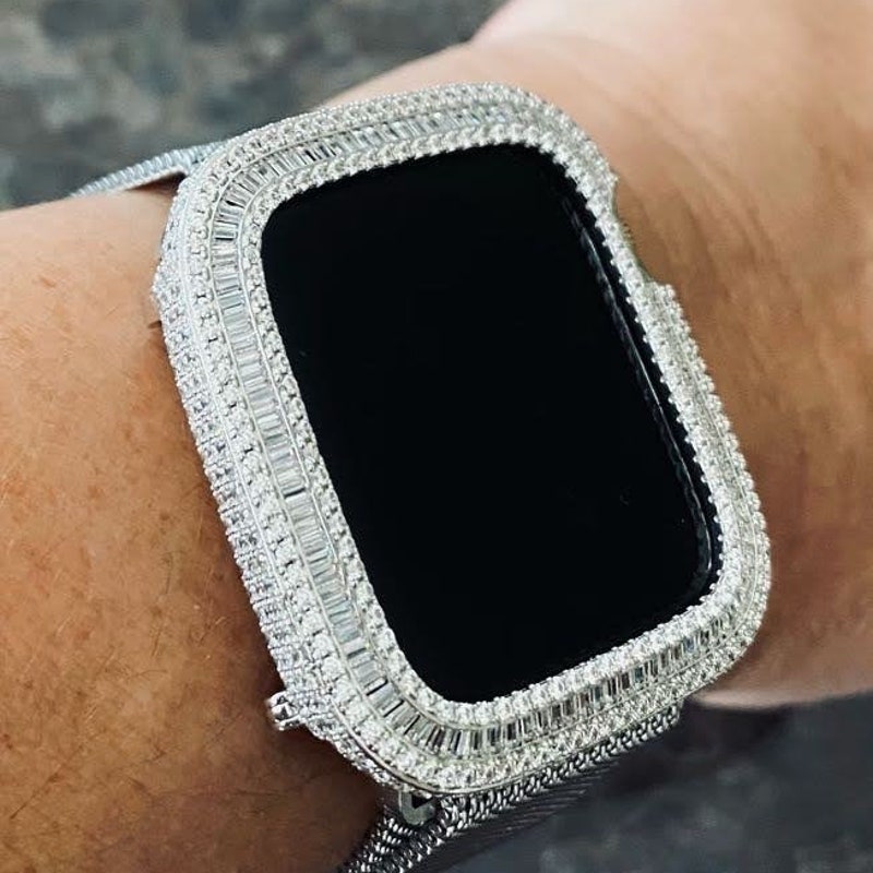 Iced Out Apple Watch Band - Etsy