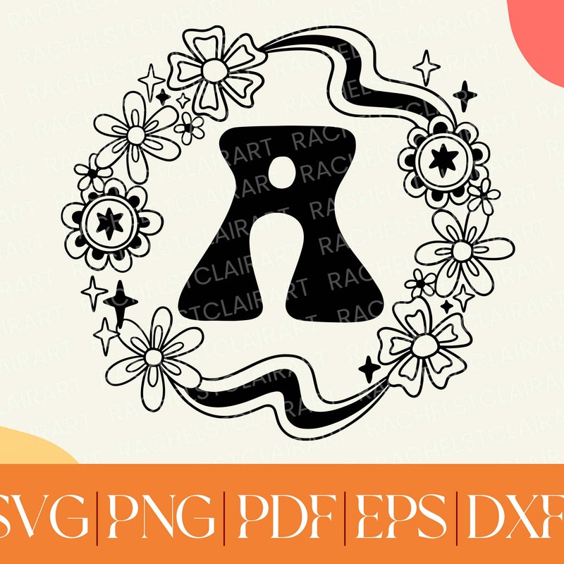 One Letter Monogram - Etsy