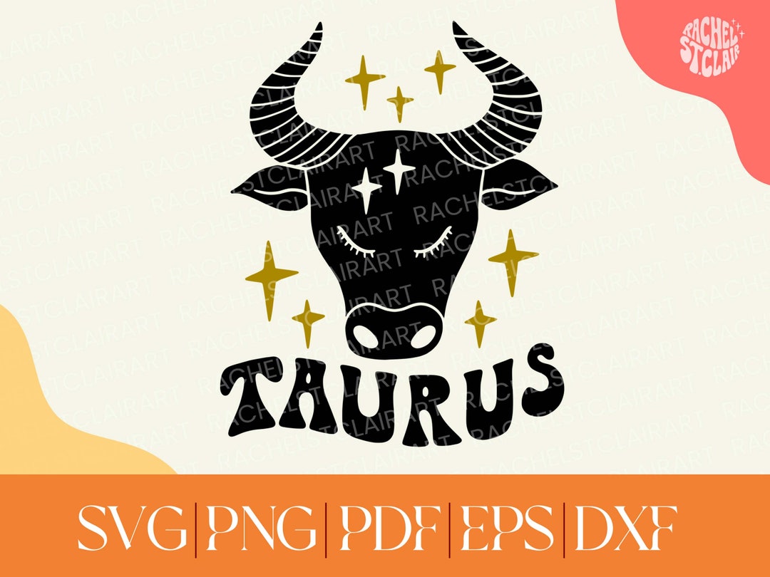 Taurus Bull SVG, Astrology Svg, Star Sign Svg, Zodiac Svg, Cricut ...